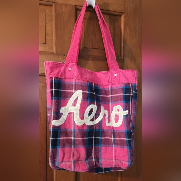 Aeropostale | Bags | Aero Bag Plaid | Poshmark